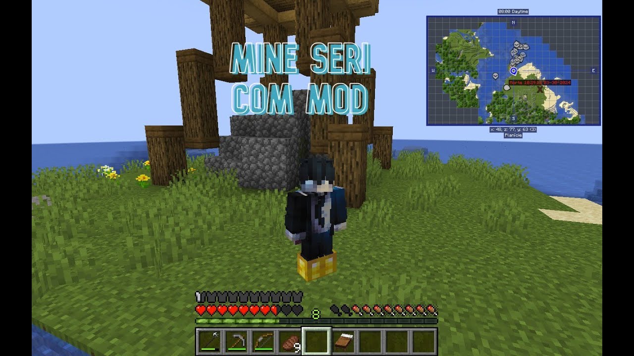mine seri ep1 de minecraft com mods - YouTube
