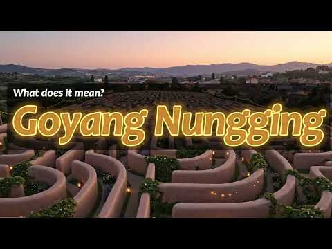Meaning of Goyang Nungging