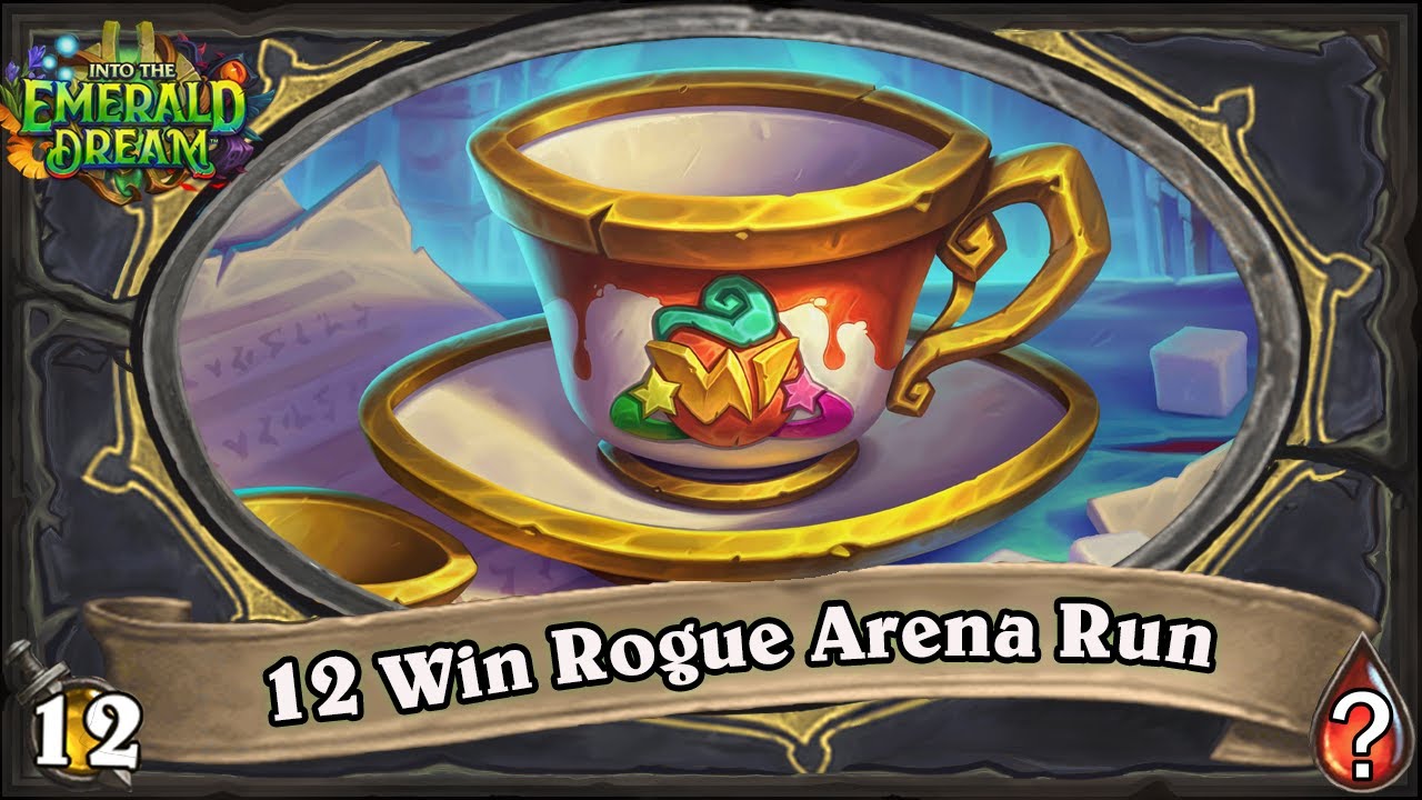 Tea Time With Tess - 12 Win Rogue Hearthstone Arena Run - YouTube
