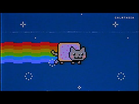 C A T S T H E T I C  ~ Nyan Cat  [ vaporwave remix ] 10 hours no ads