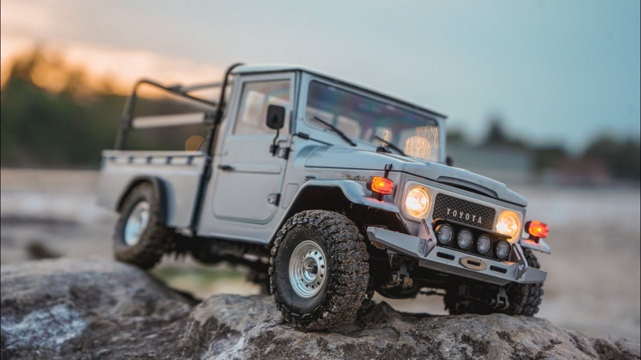 Modding the FMS FJ45 RC Truck - When performance is less relevant for ...