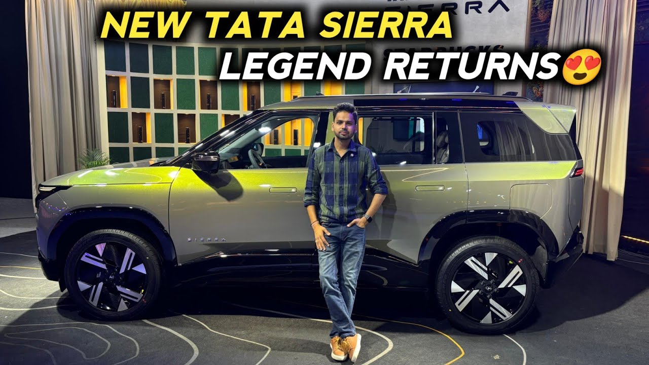 Mini Defender😍 New Tata Sierra Detailed Review - YouTube