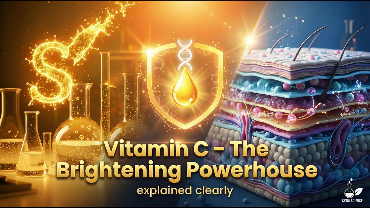 How Vitamin C Actually Works on Your Skin! 🧪 - YouTube