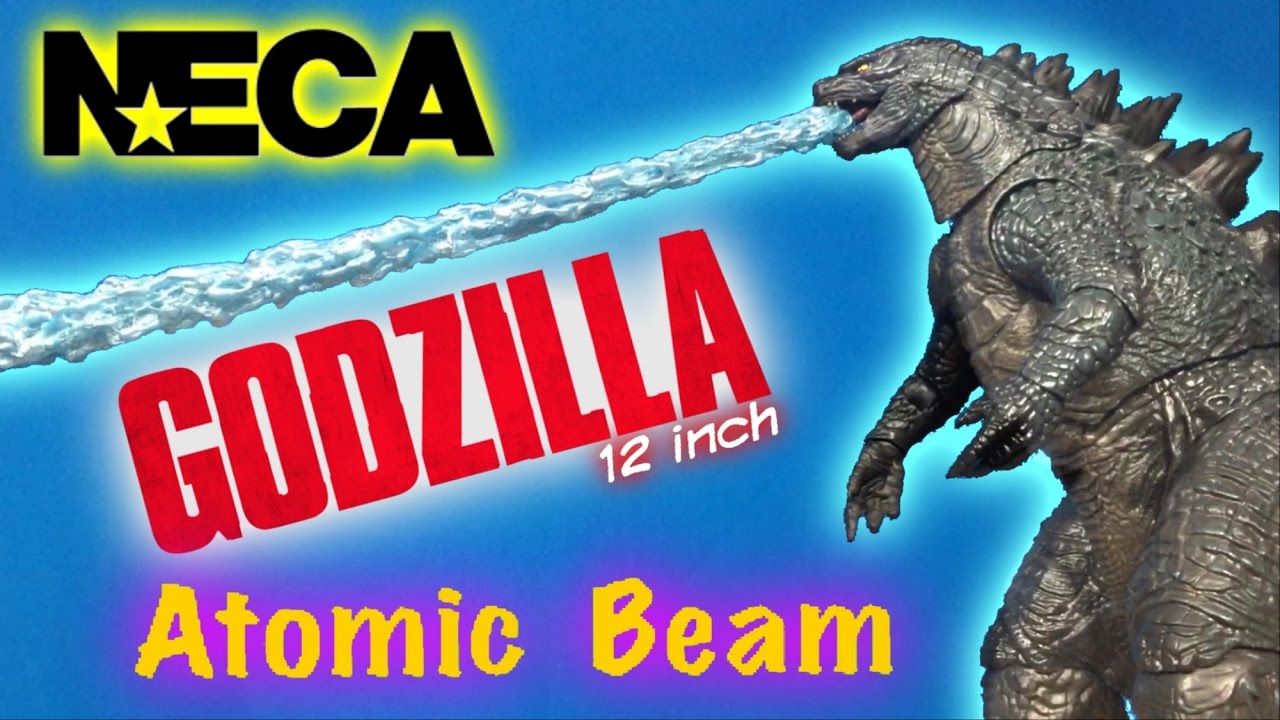 Custom atomic beam for the NECA 12 inch Godzilla - YouTube