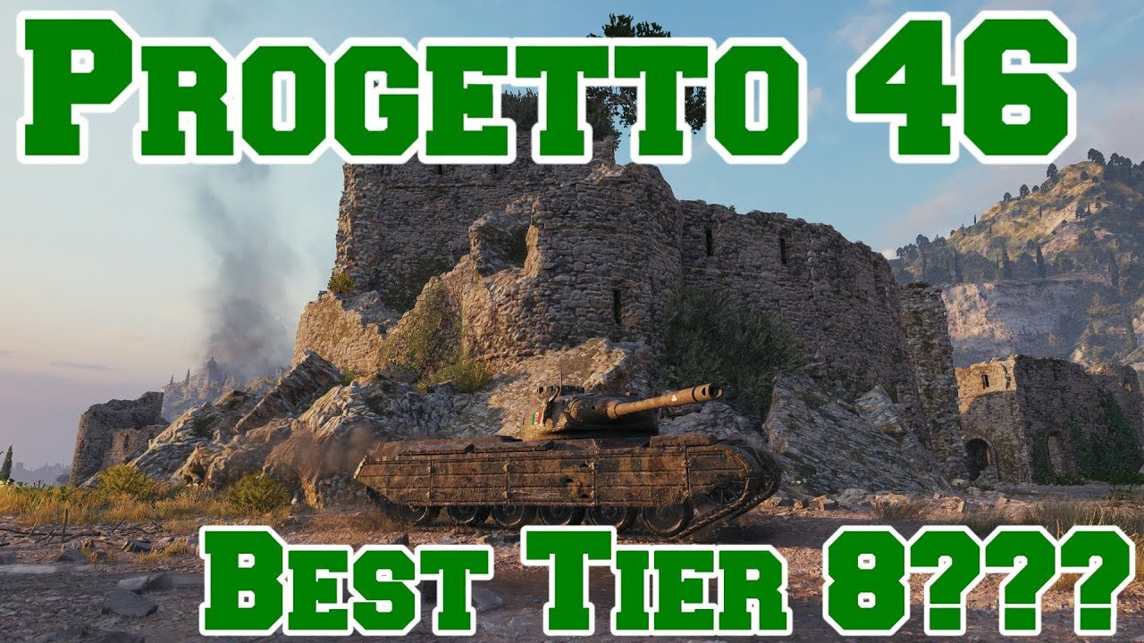 World of Tanks: Progetto 46: Best Tier 8 Tank?!? (Ace Tanker Gameplay ...