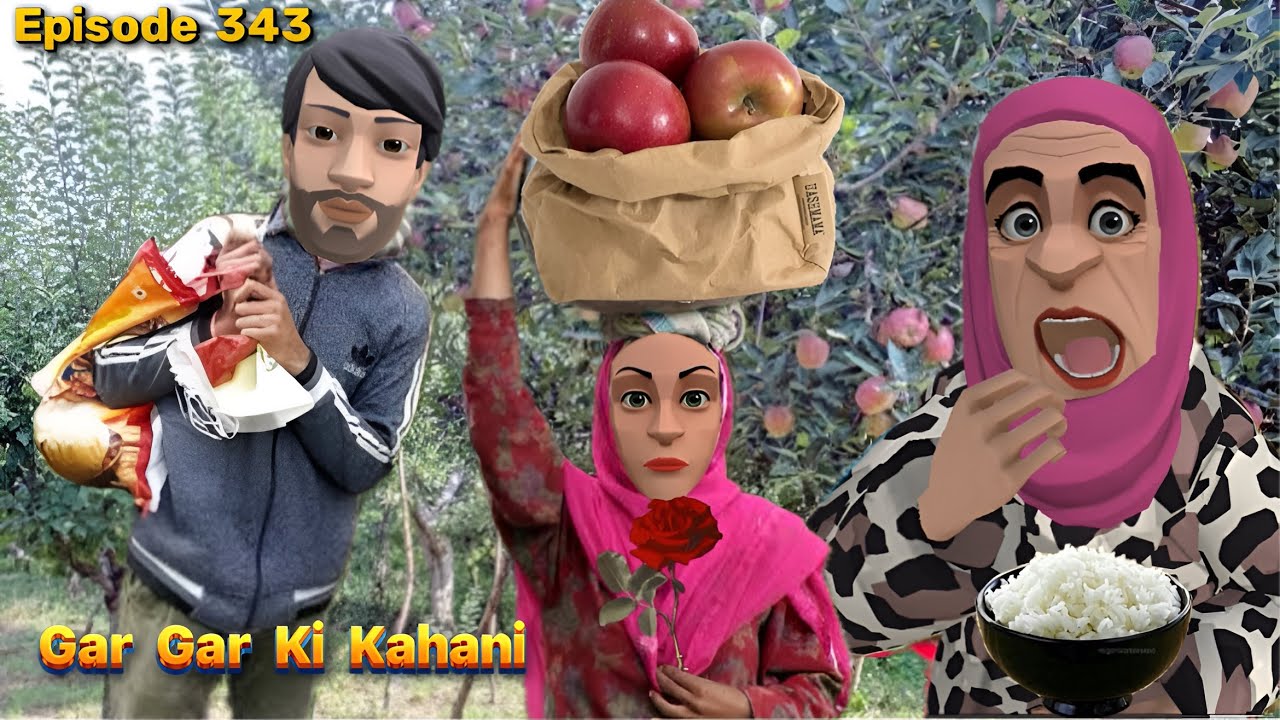 GAR GAR KI KAHANI | SAJU DARLING | EP 333 KASHMIRI CARTOON DRAMA - YouTube