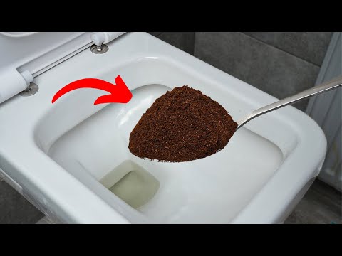 Kahveyi Tuvalete Koy! Sorununuzu sonsuza dek unutacaksınız!