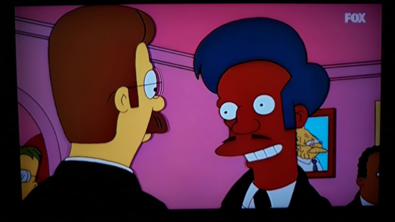 The Simpsons: Maude Flanders Death Scene + Looking for his girlfriend ...