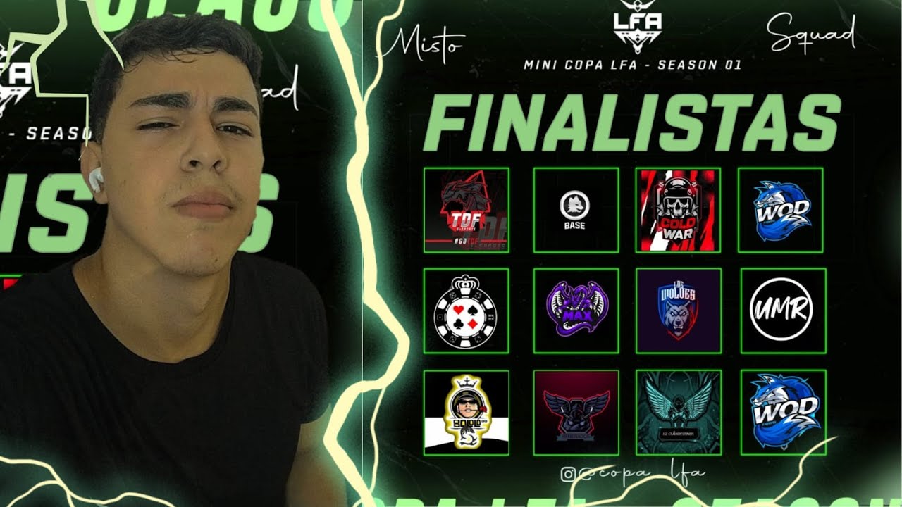 LFA - FINALISTAS DA SEASON 01📌📌 (CELESTE AO VIVO). - YouTube