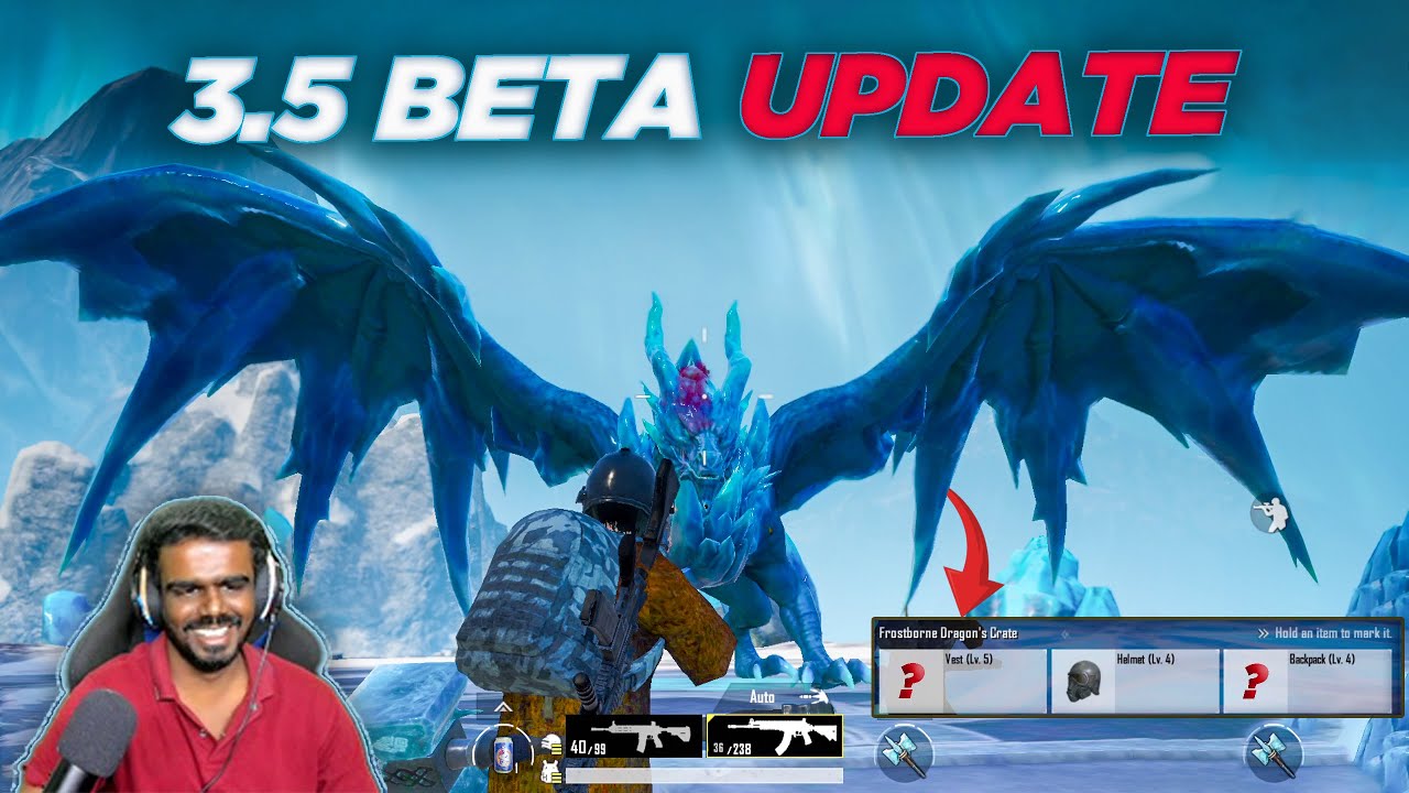 ️ 3.5 THE BEST SNOW UPDATE on BGMI ️ ICE DRAGON MODE 🐉 - YouTube
