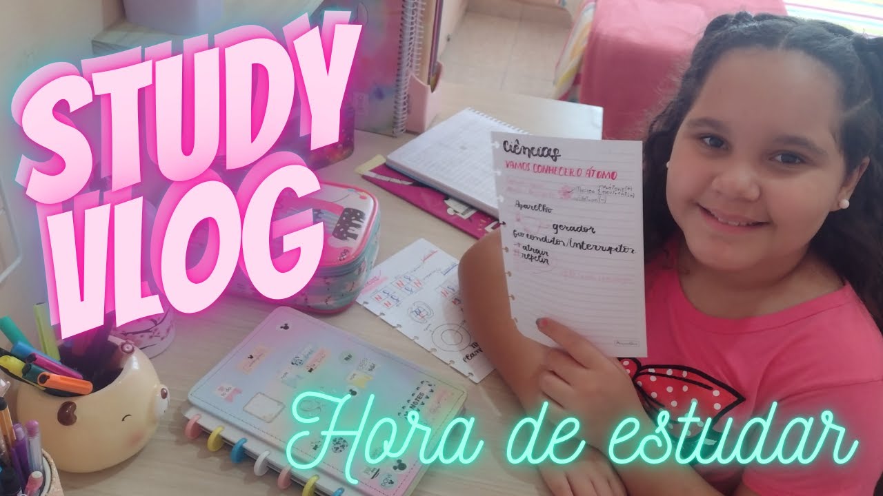 STUDY VLOG - ROTINA DE ESTUDOS |Raphaela Castro - YouTube