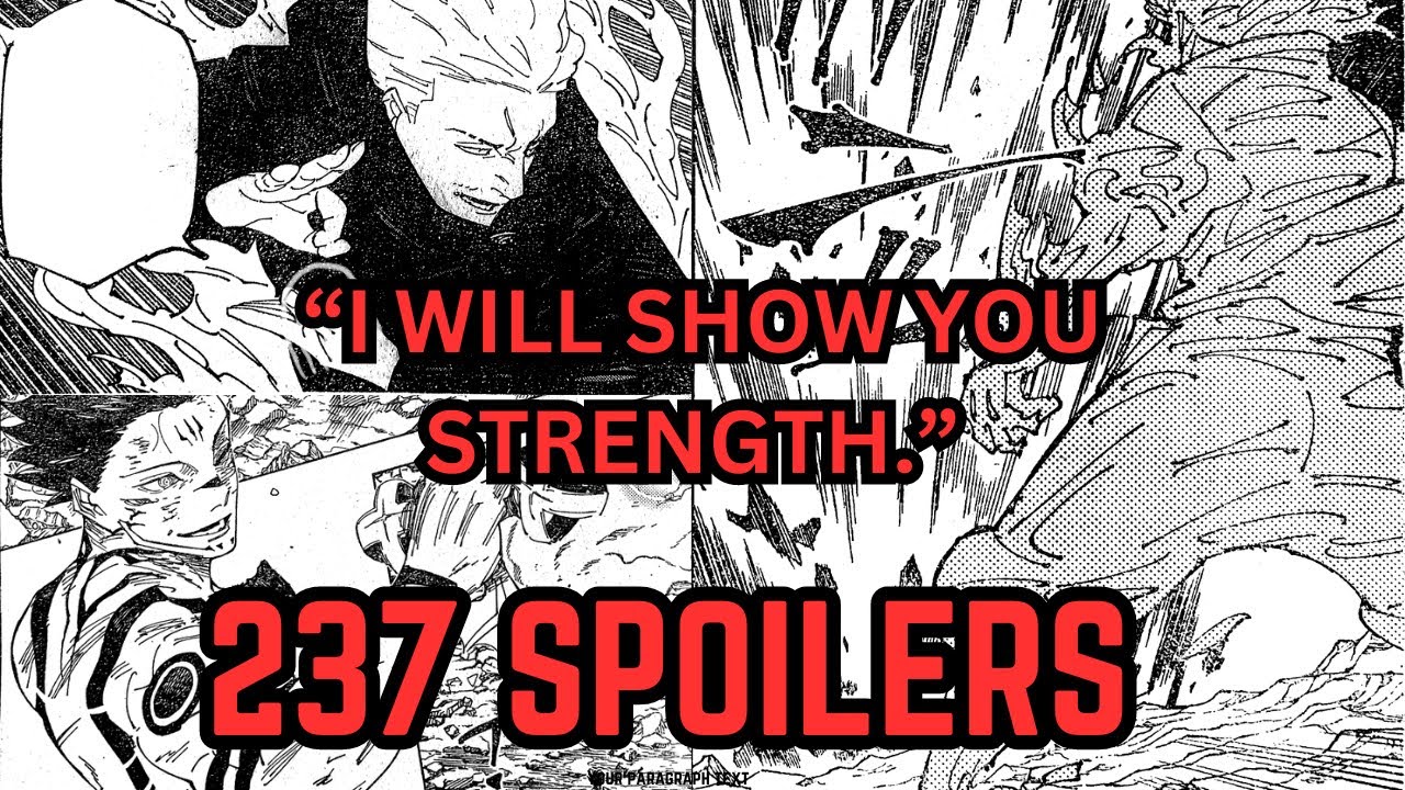 KASHIMO CT REVEAL! SUKUNA'S TRUMP CARD!! | Jujutsu Kaisen Chapter 237 ...