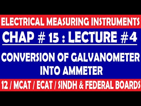 Electrical Instruments # 4 | Ammeter | Construction | Working Principle ...