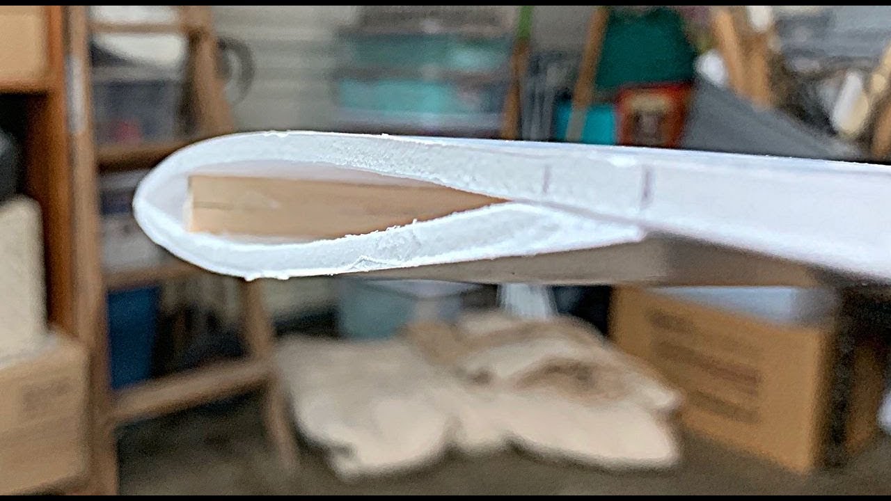 Foam Board Wing Layout - YouTube
