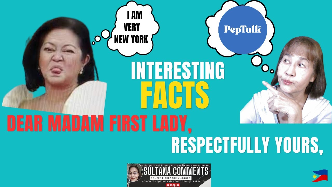 PEP TALK FOR THE FIRST LADY: INTERESTING FACTS ABOUT OUR FIRST LADY ...