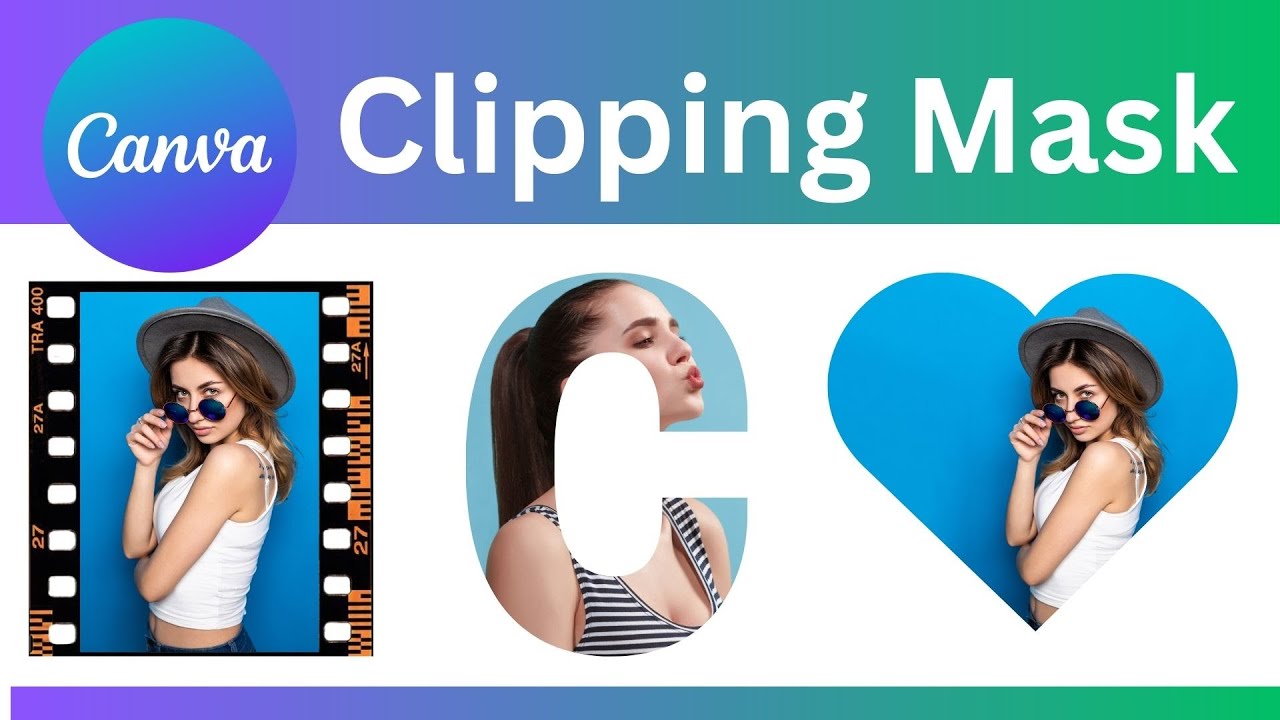 How To Create Clipping Mask in Canva | How To Create Power Clip in ...