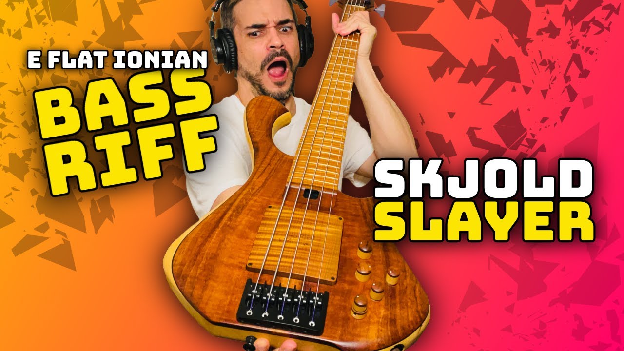 Ionian scale killer Bass Riff (Skjold Slayer Bass) - YouTube
