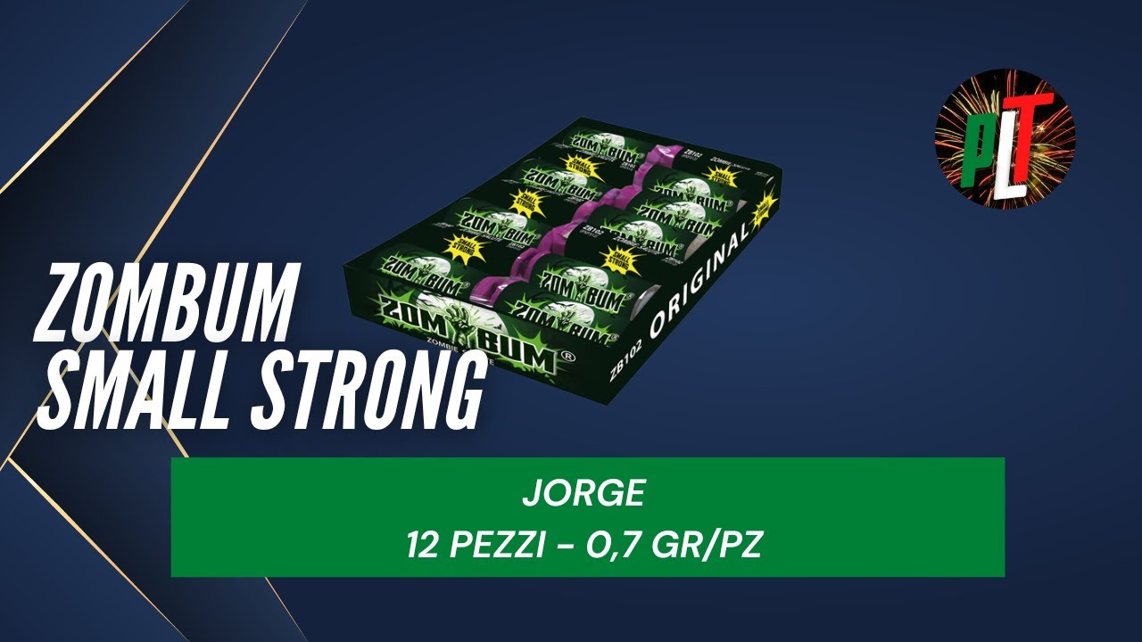 Test Petardo ZOMBUM SMALL STRONG di JORGE FIREWORKS - YouTube