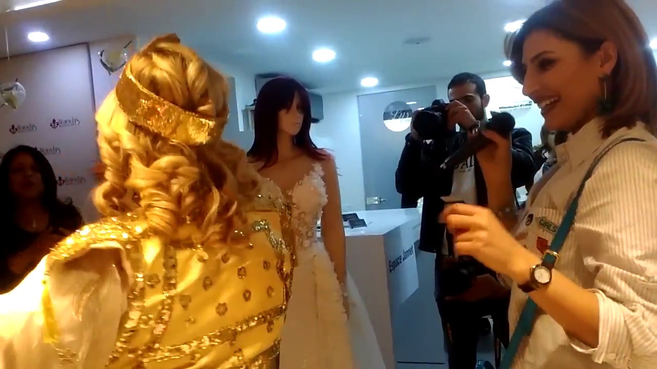 Imen Cherif Chantant aux journées de la mariée chez Fleur de Lys Menzah ...