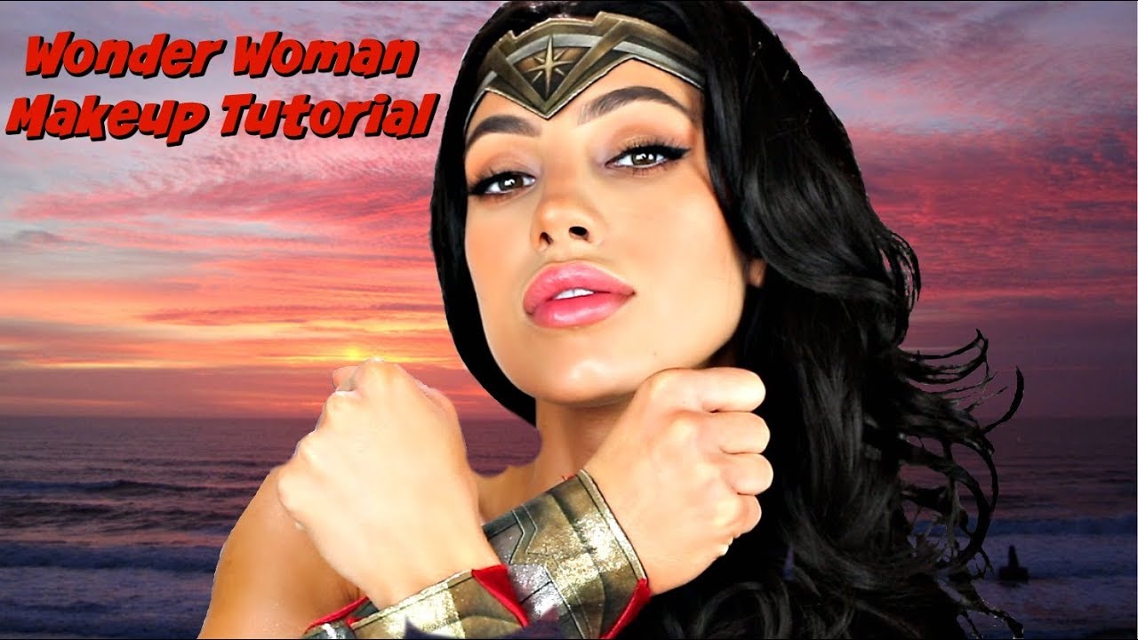 WONDER WOMAN MAKEUP TUTORIAL | Cheyenne Roncales - YouTube
