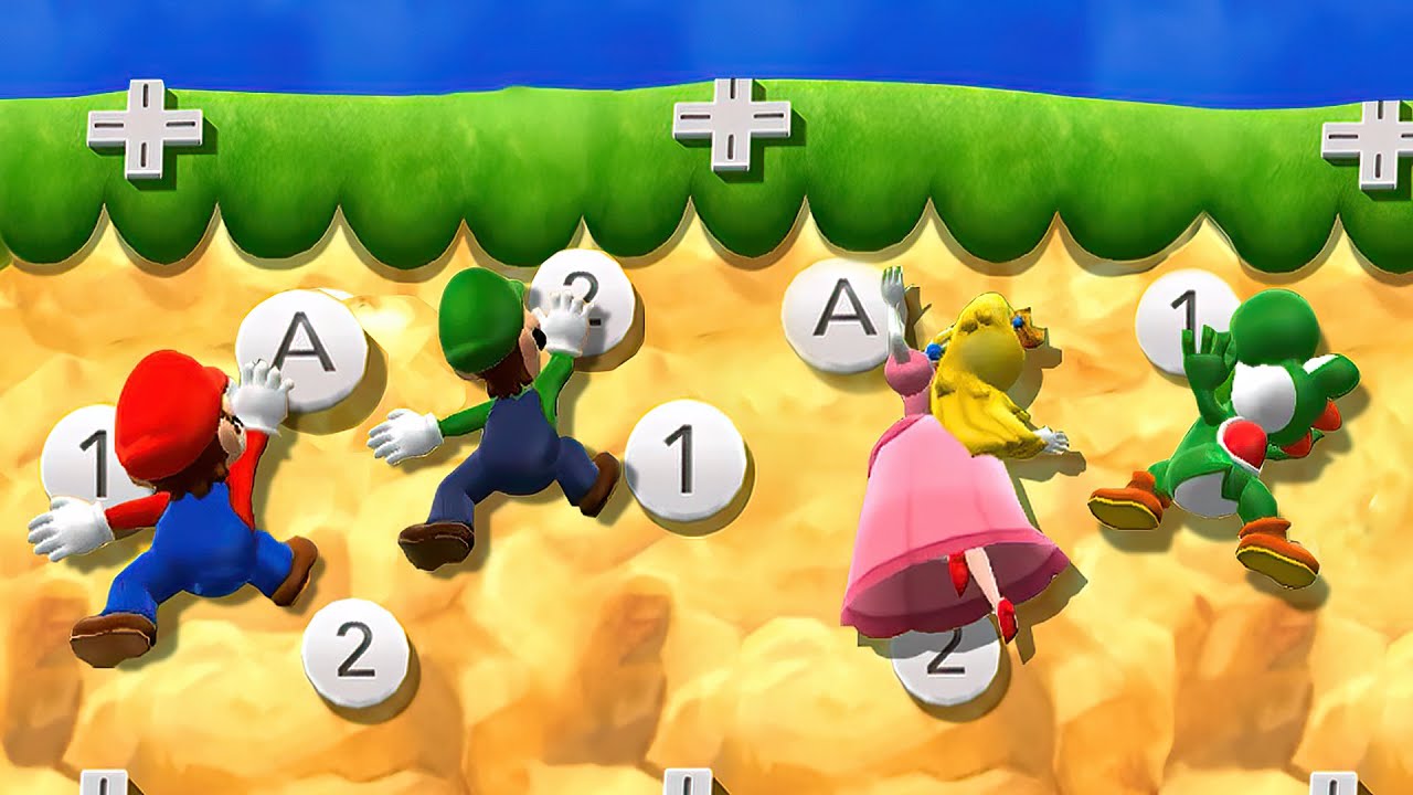 Mario Party Collection - Rapid Response Minigames (Master COM) - YouTube