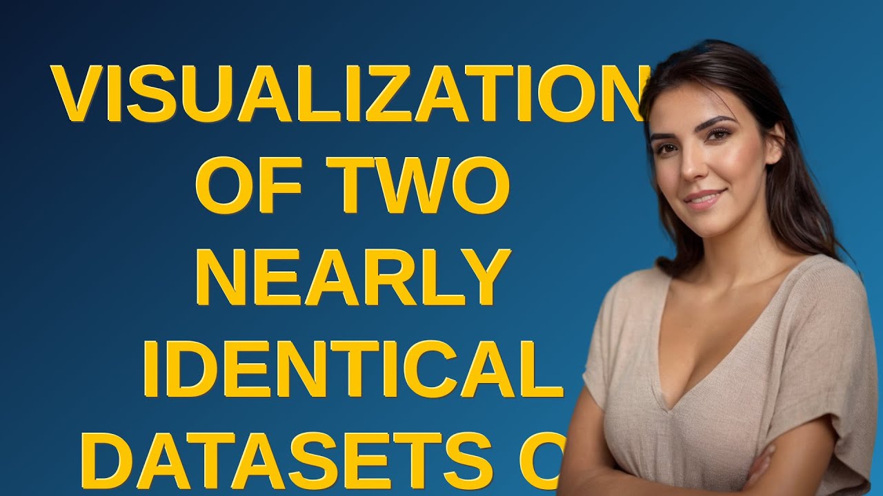 Mathematica: Visualization of two nearly identical datasets of 2D ...