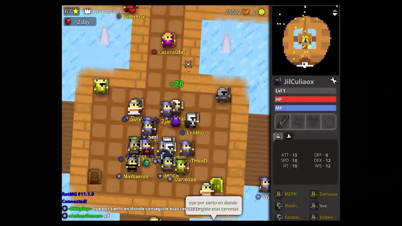 RotMG [Español] Ninja the Best RotMG char. - YouTube