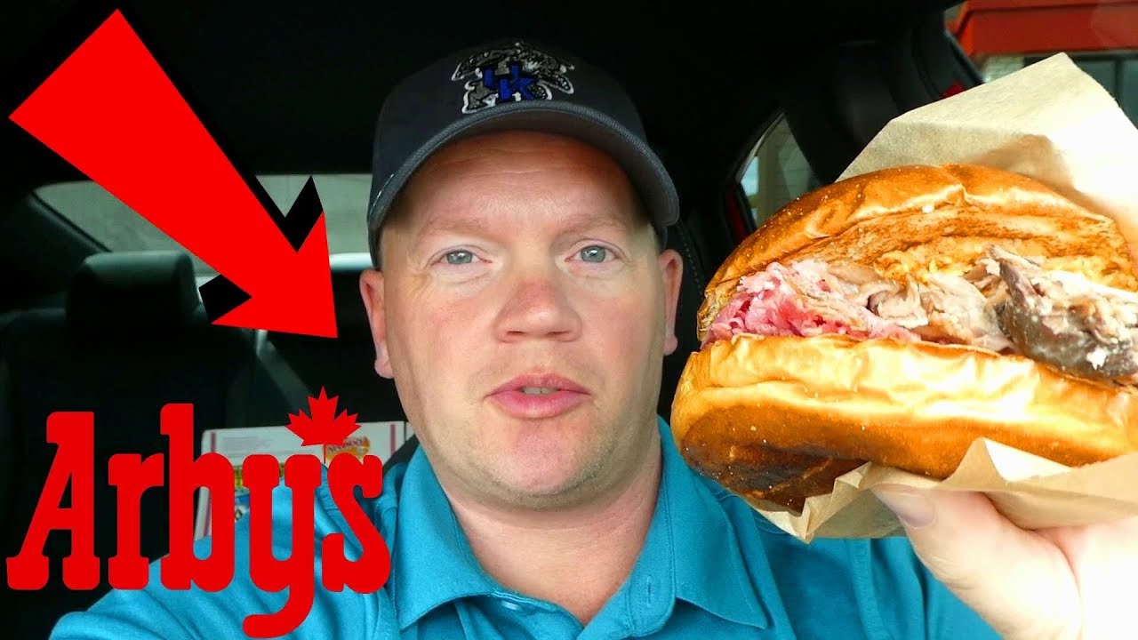 Arby's Beer Cheese Triple Stack (Reed Reviews) - YouTube