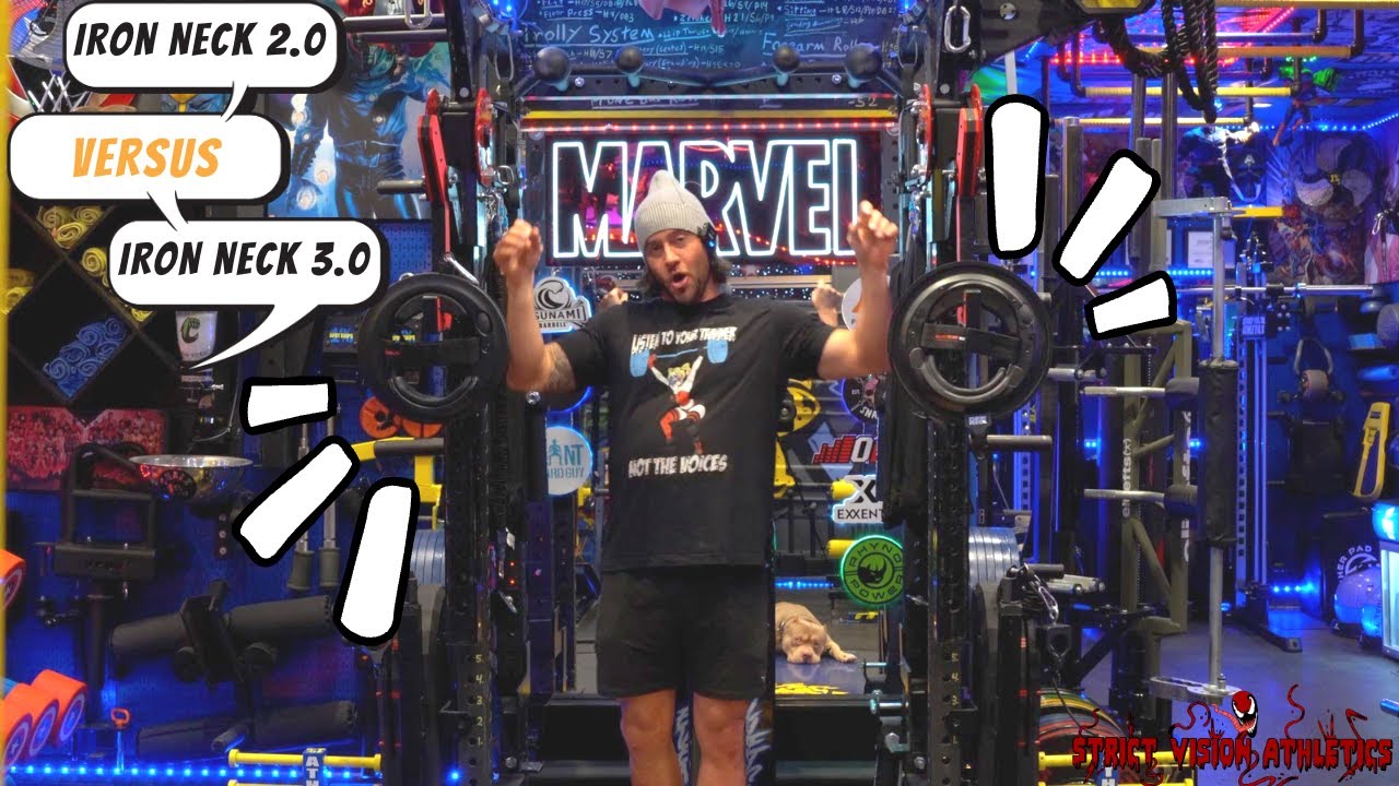 THE IRON NECK 2.0 VERSES THE IRON NECK 3.0 - YouTube