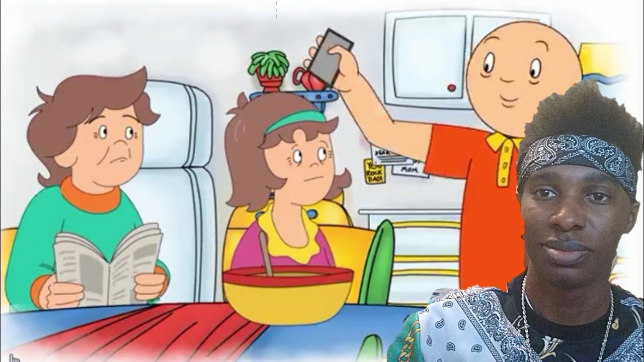 CAILLOU GETS A DATE! | AOK: CAILLOU THE GROWNUP. REACTION!!! - YouTube