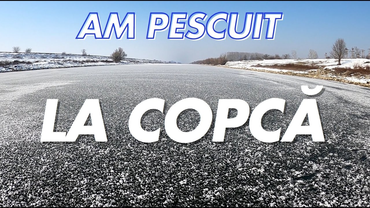 Pescuit la copca pe Canalul Siderurgic Calarasi - YouTube