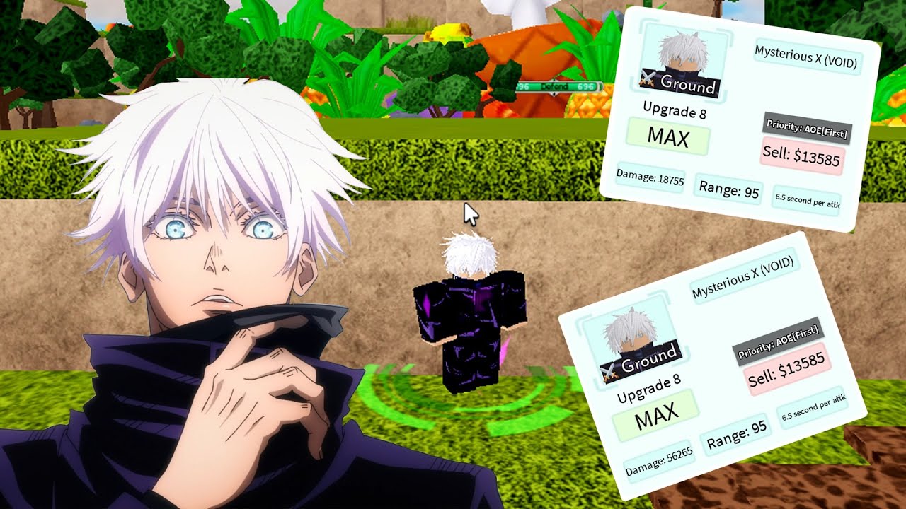 Showcase Gojo 6 Sao | All Star Tower Defense - YouTube