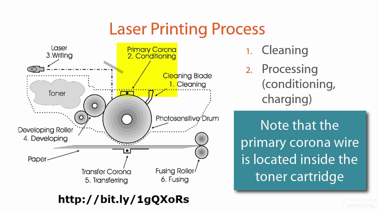 The Laser Printing Process