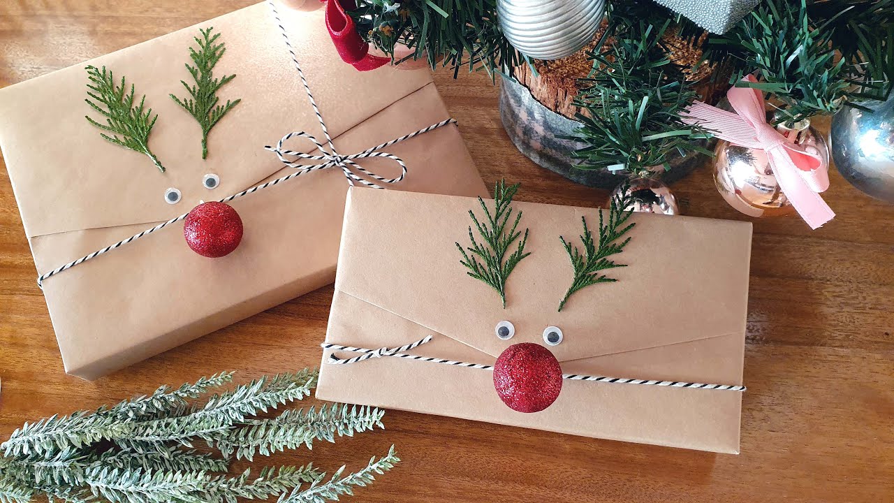 [ENG] 루돌프와 함께하는 크리스마스 선물포장 / Christmas Gift Wrapping with Rudolph ...