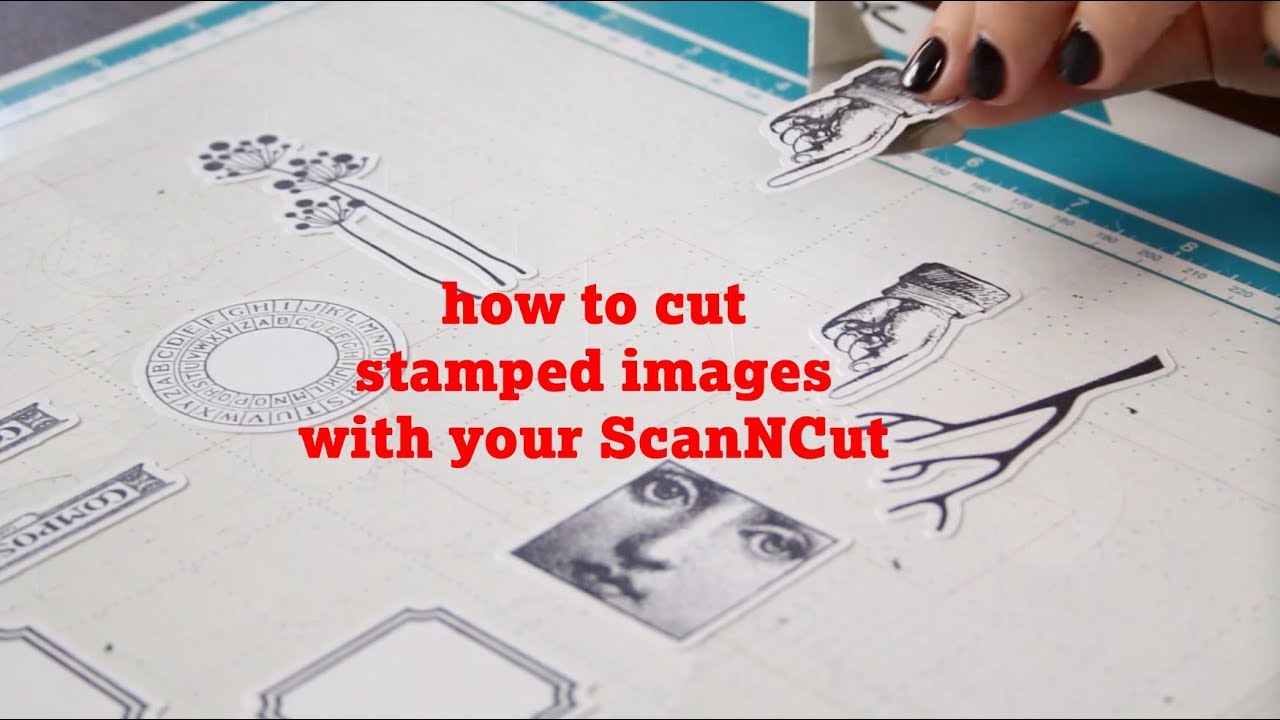 ScanNCut: The Basics of Cutting Stamped Images - YouTube