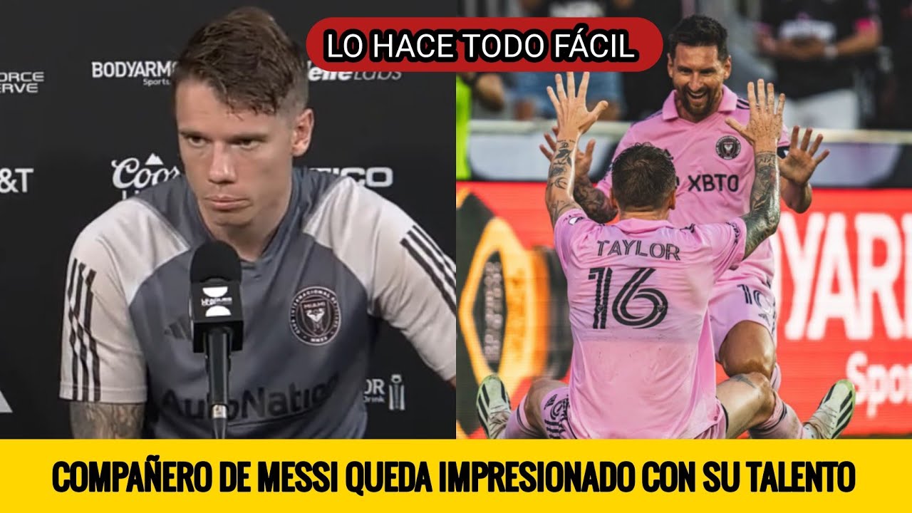 ROBERT TAYLOR QUEDA IMPRESIONADO CON EL TALENTO DE MESSI EN EL INTER ...