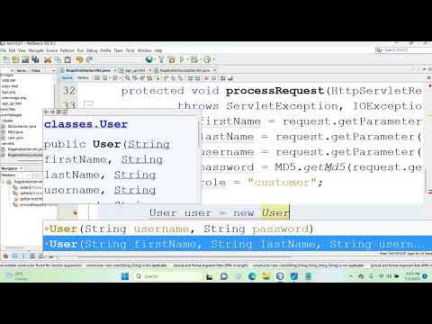 Activity 07: Session Management with Java Servlets - I (Part II) - YouTube
