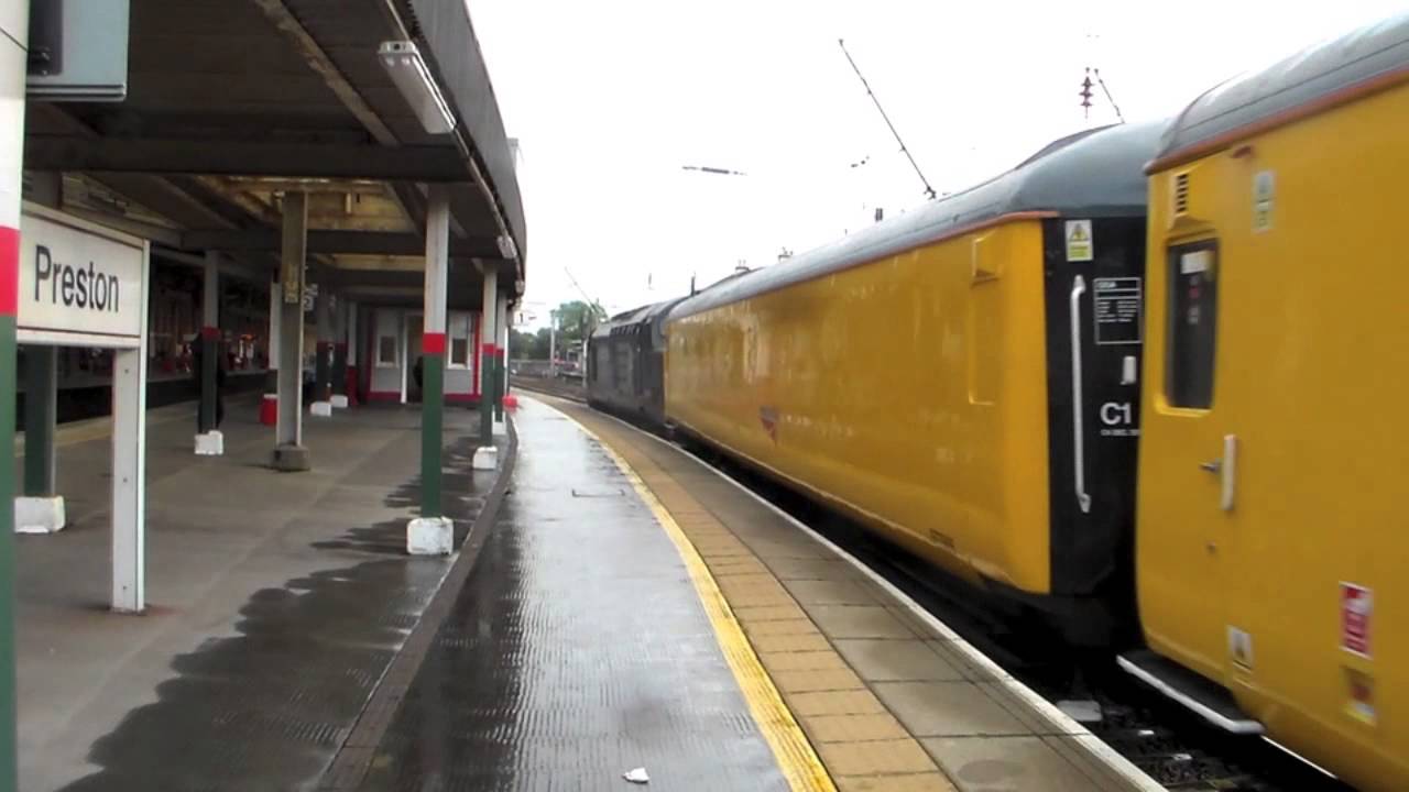 Class 37 37425 on Network Rail Test Train THRASH! 2nd August 2014 - YouTube