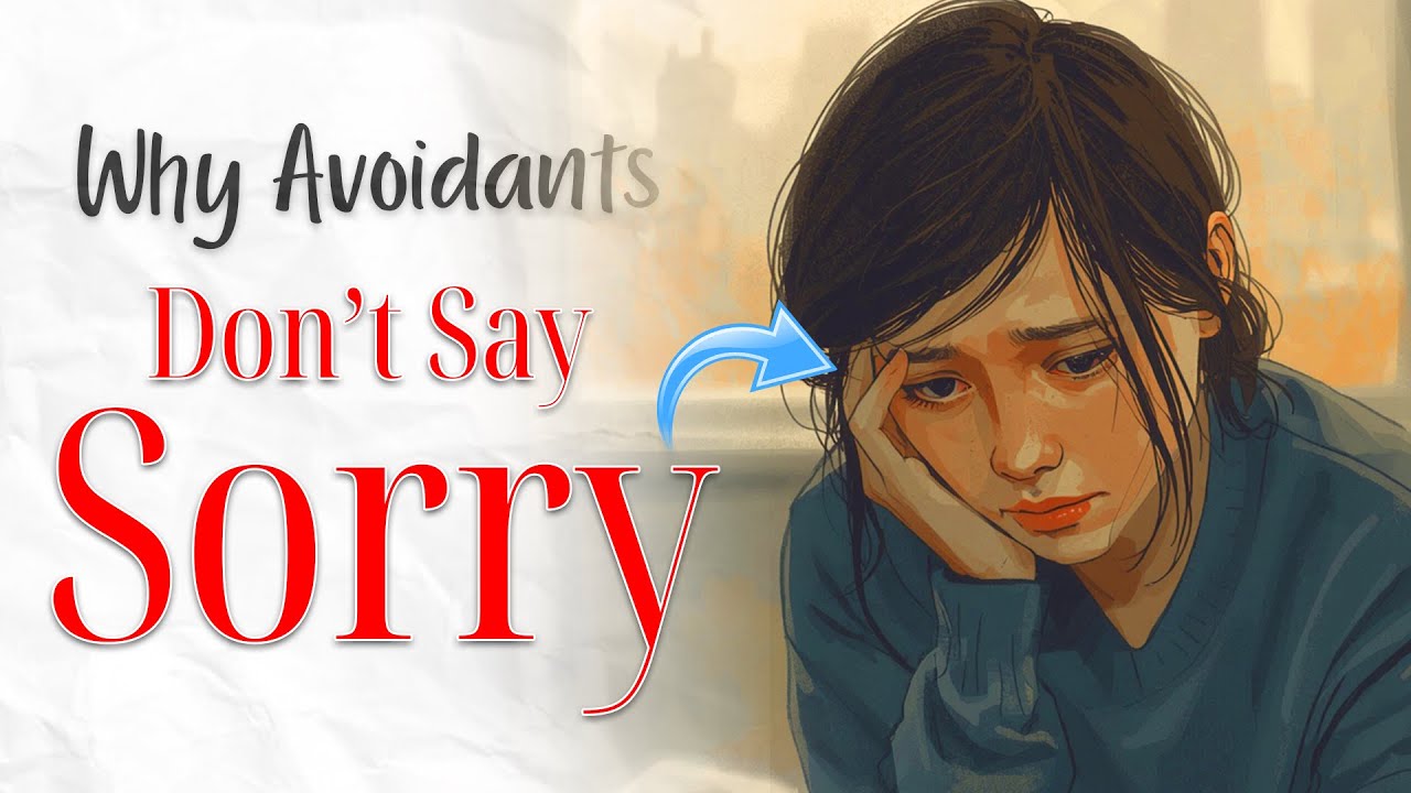 Why Avoidants Don’t Say Sorry - YouTube