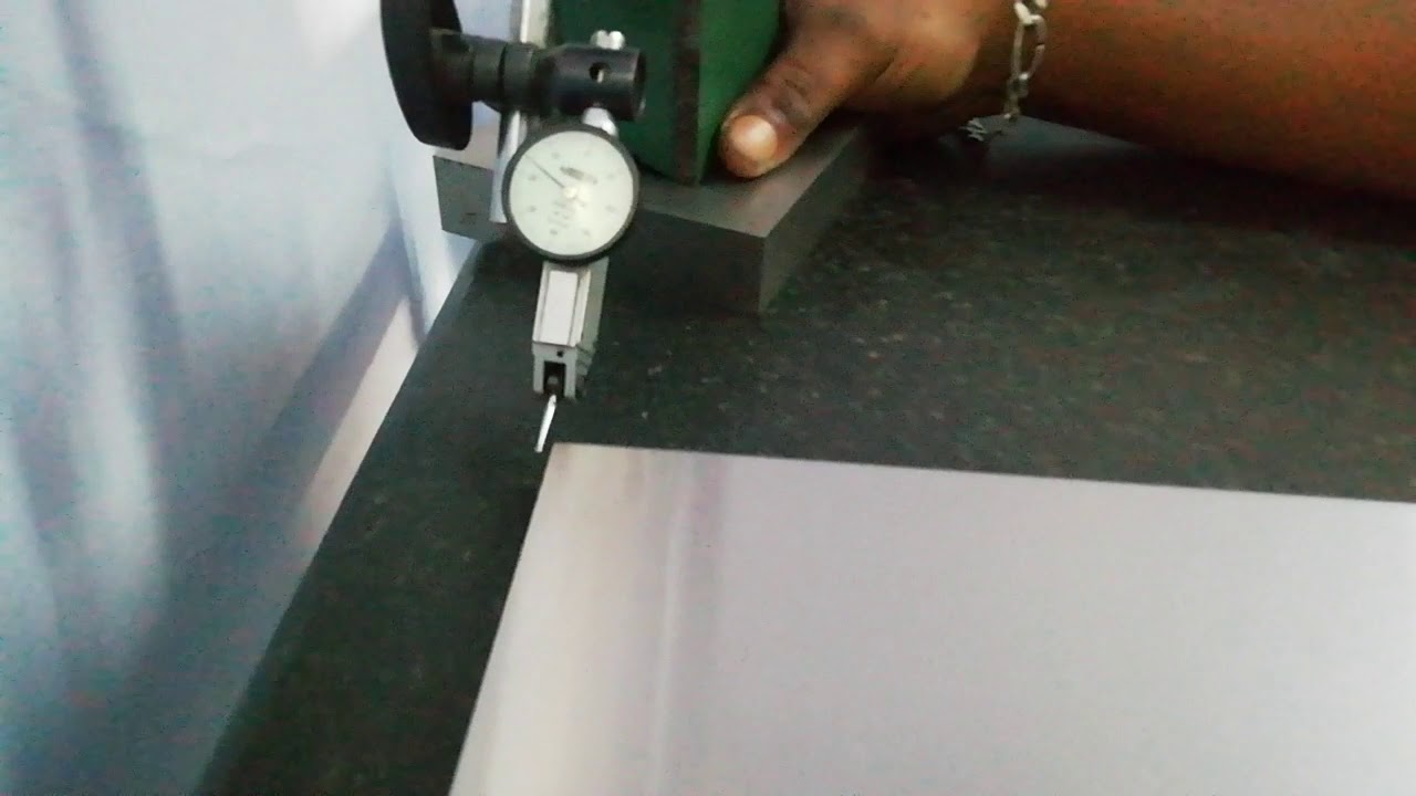 Flatness inspection - YouTube