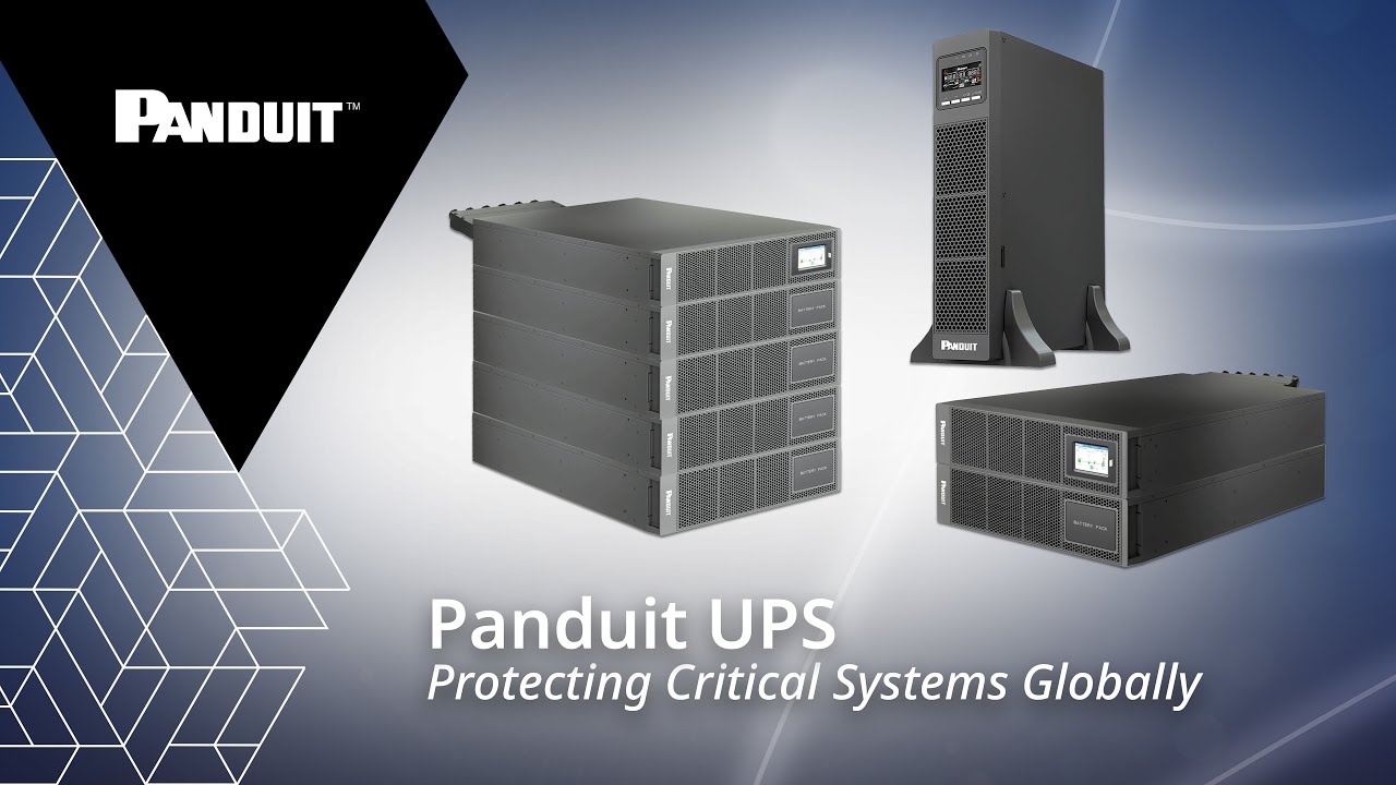 Panduit UPS - Protecting Critical Systems Globally - YouTube