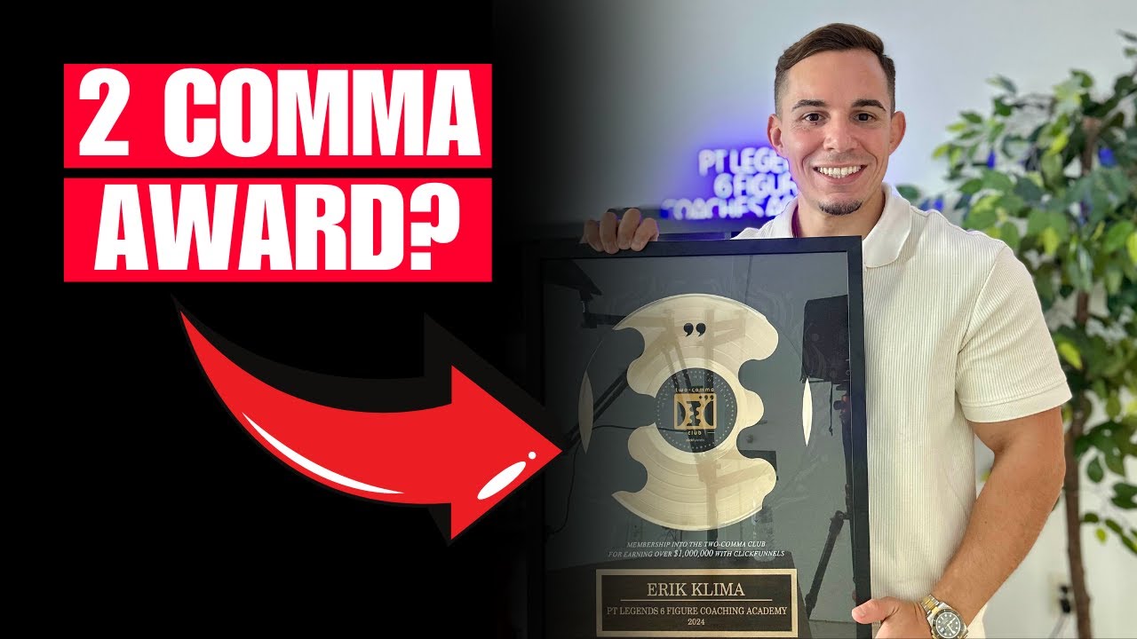 How I Got My 2-Comma-Club Clickfunnels Award - YouTube