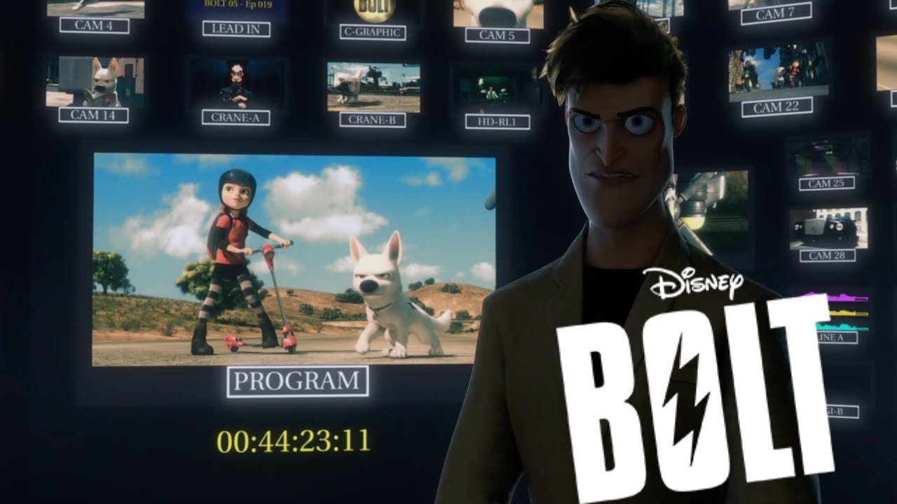 Disney Bolt (2008) - Mindy from the Network (Boom Mic) Scene - YouTube