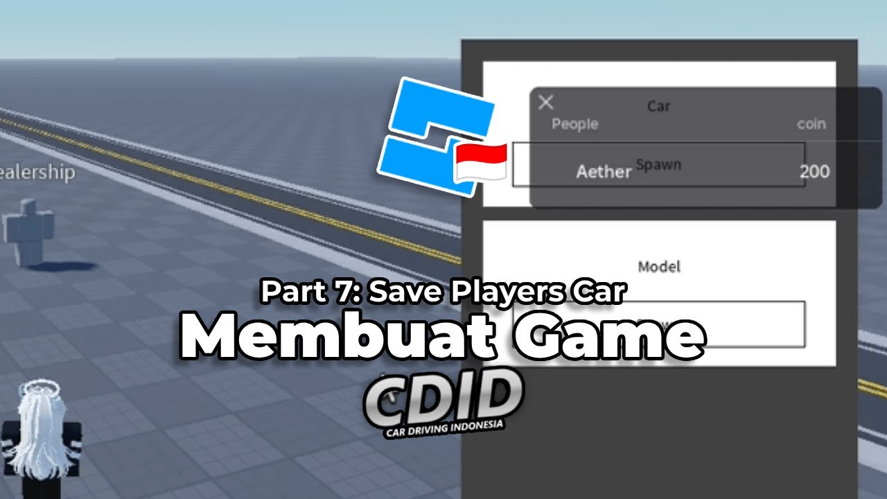 Membuat Game CDID Roblox - Part 7: Save Players Car (Tutorial Roblox ...