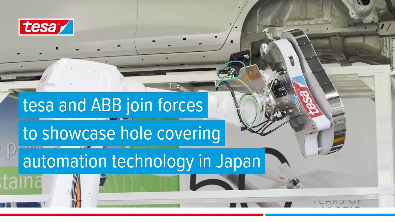 tesa® ProSeal: tesa and ABB join forces to showcase hole covering ...