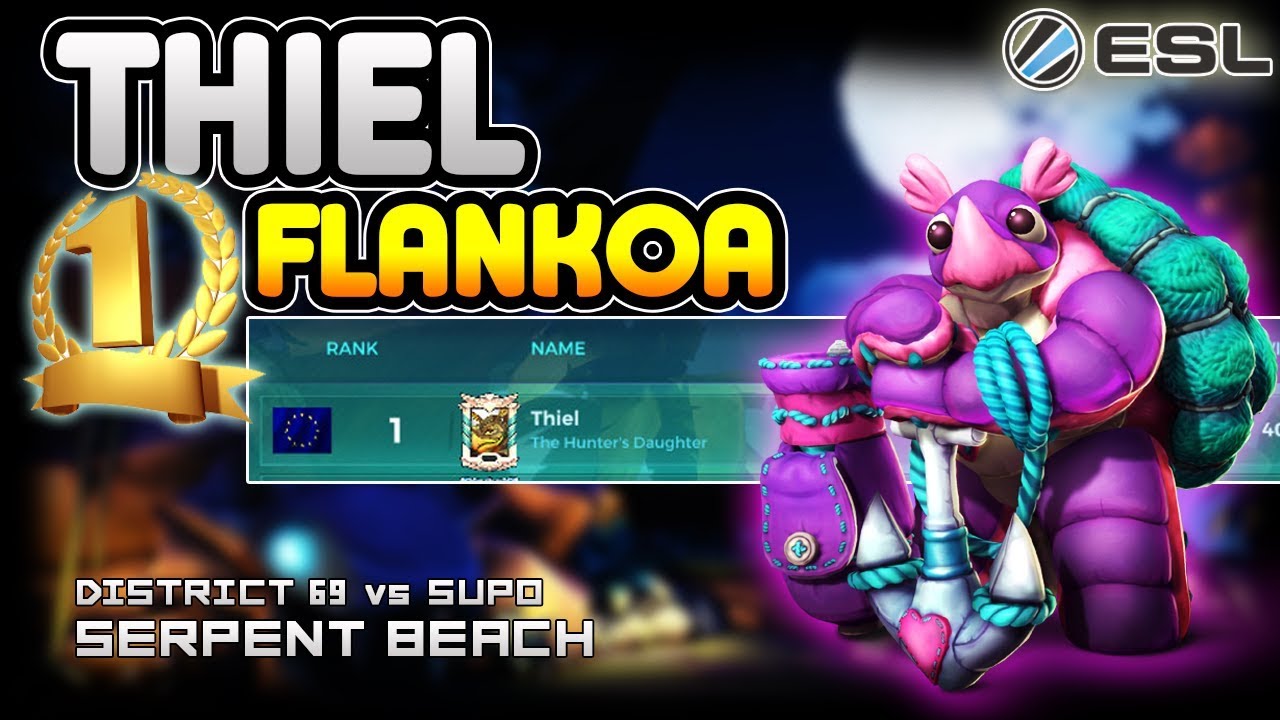 THIEL Makoa Gameplay | Rank 1 Makoa |District 69 vs SUPO | ESL ...
