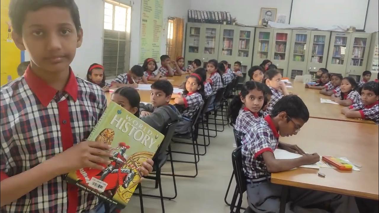 KVSC LIBRARY ACTIVITIES: A Book Talk by Makarand class 7 C - YouTube