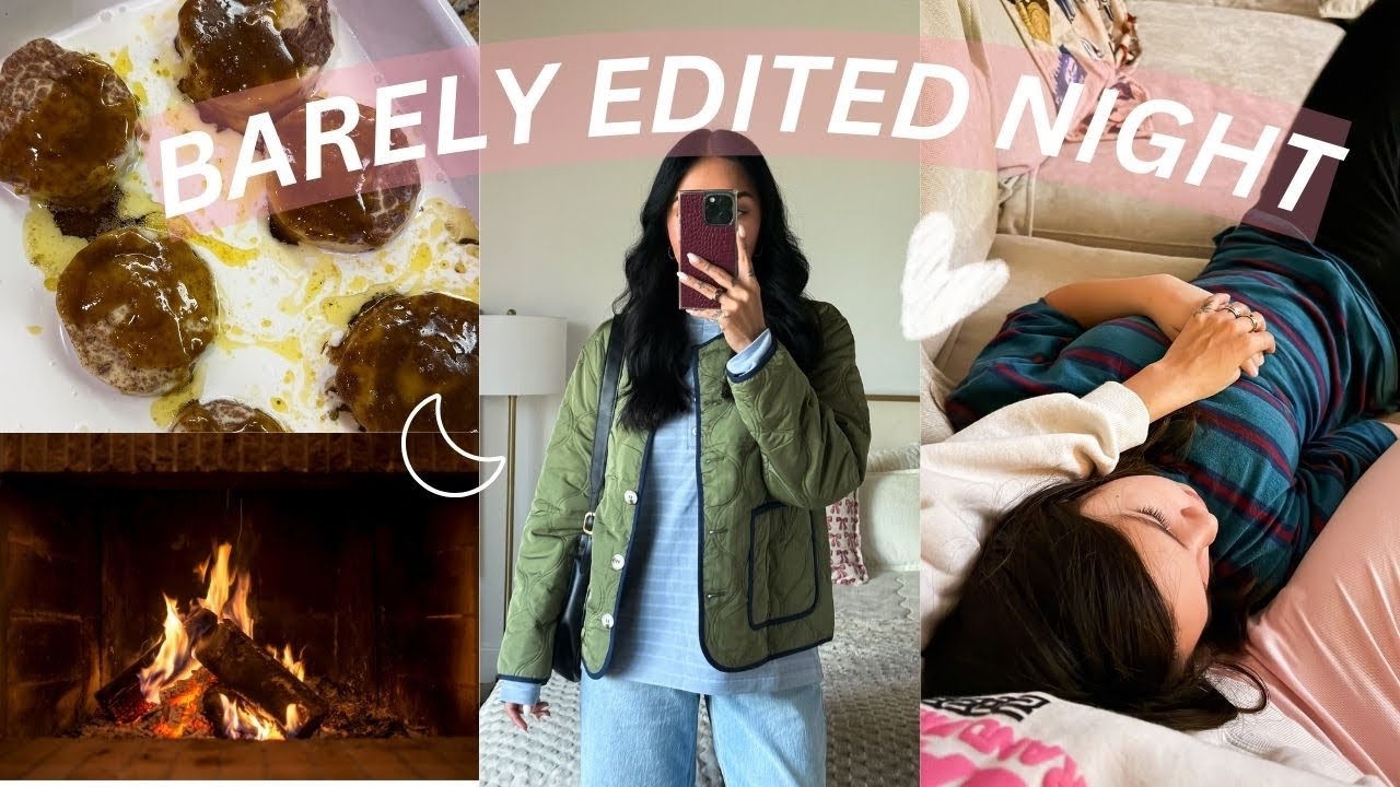 A Barely Edited Winter Night Routine After a Long Day 🤍(for the moms ...