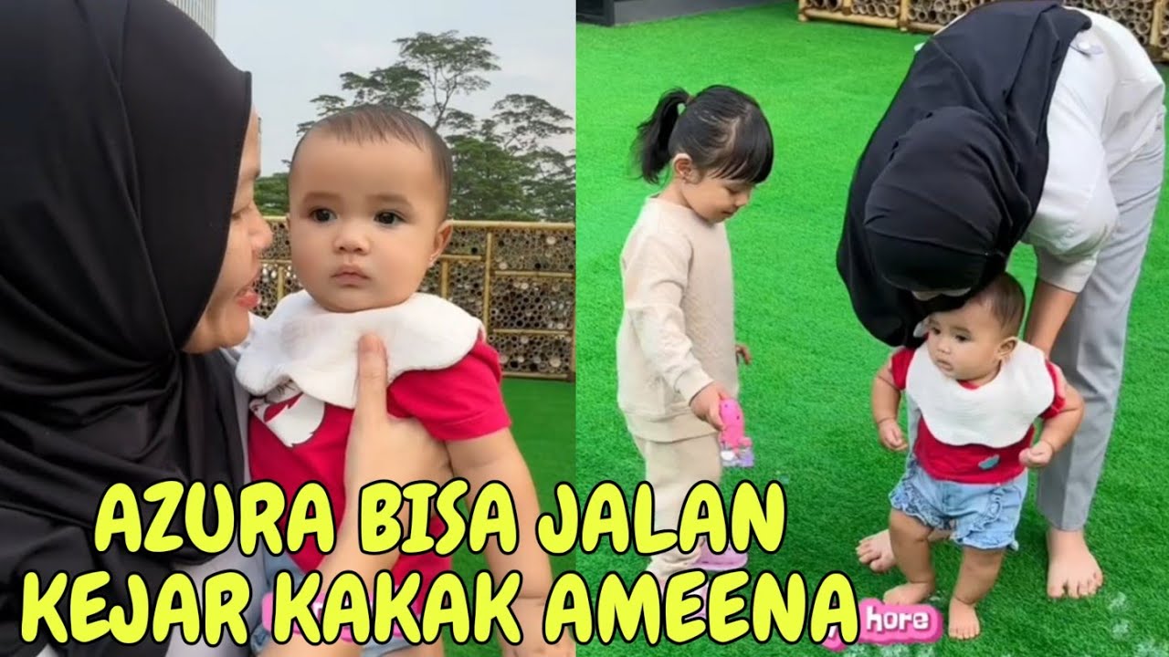 LIVE AZURA BISA JALAN KEJAR KAKAK AMEENA - YouTube