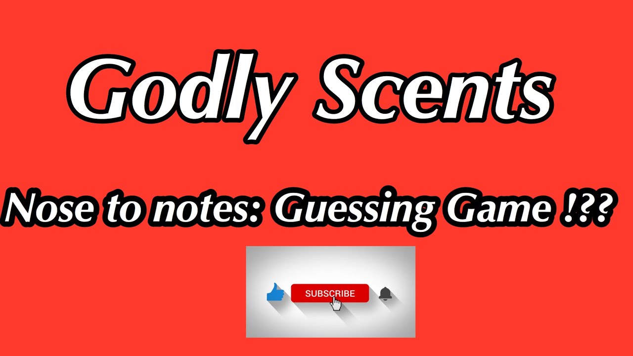 Nose to notes: Guessing game! - YouTube